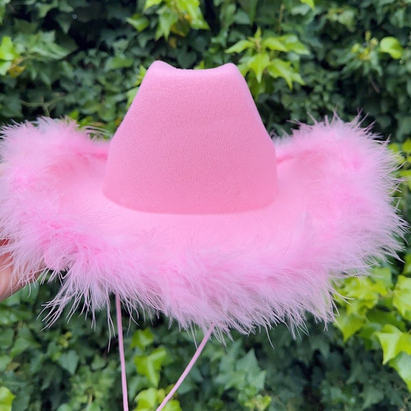 Pink Cowgirl Hat - Etsy