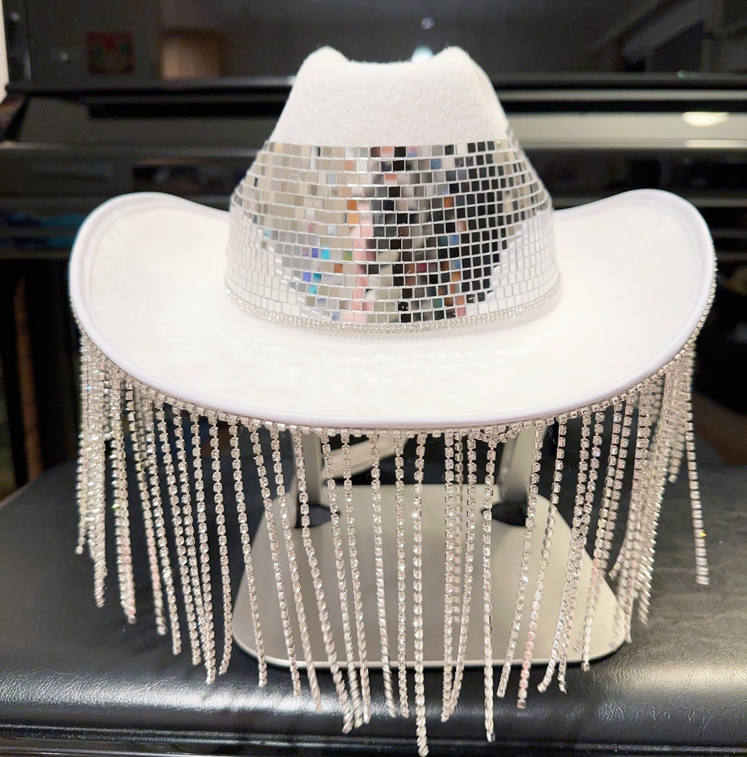 Disco Cowboy Hat, Nashville Bachelorette Party, Bach Party Gifts ,bride ...