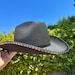 Spike Studded Cowboy Hat | Cowgirl Hat | Western Hat | Punk Hat | Funky ...