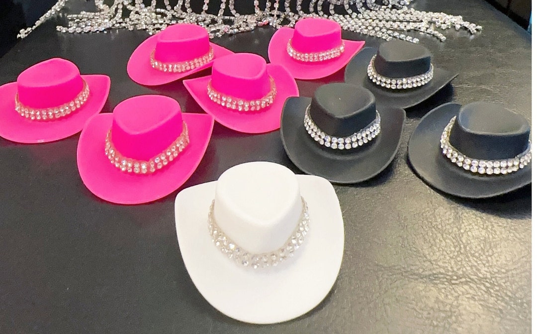 Mini Cowboy Hat Shooter Topper, Bachelorette Party Cowboy Hat ...