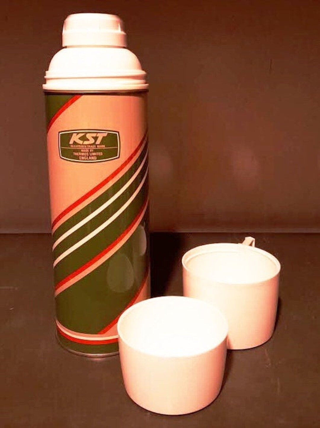 Vintage Thermos to Travel, Tea or Coffe Thermos, Metal Thermos, Coffe ...