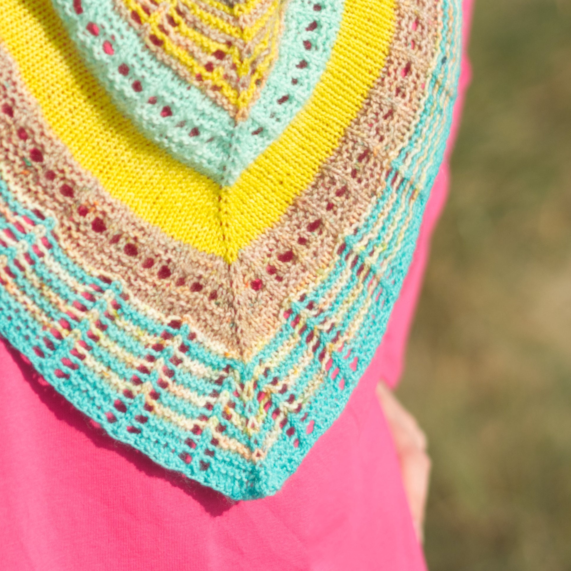 Merinette - Knitting Pattern (digital Format - PDF) - Mini Skein Lace ...
