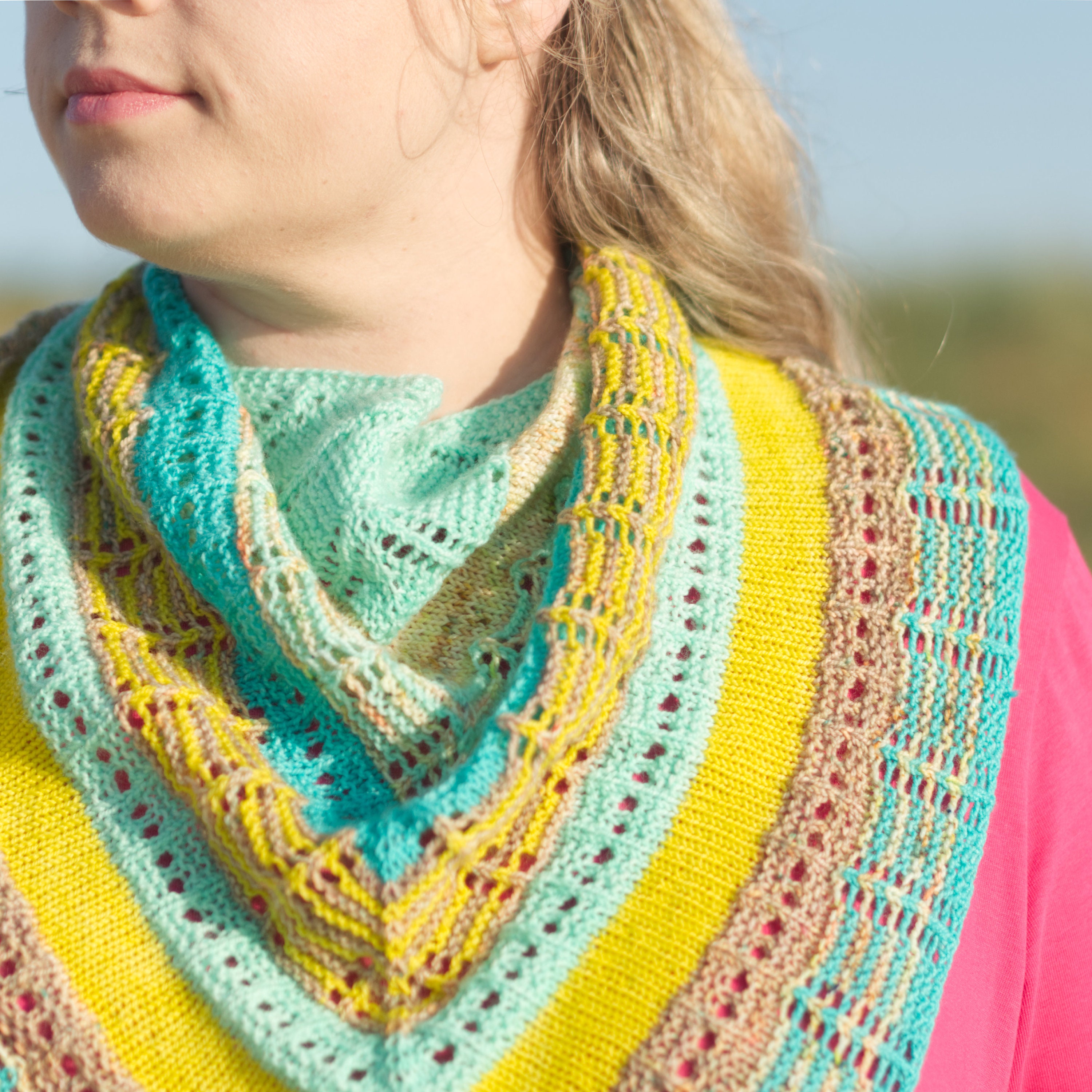 Merinette - Knitting Pattern (digital Format - PDF) - Mini Skein Lace ...
