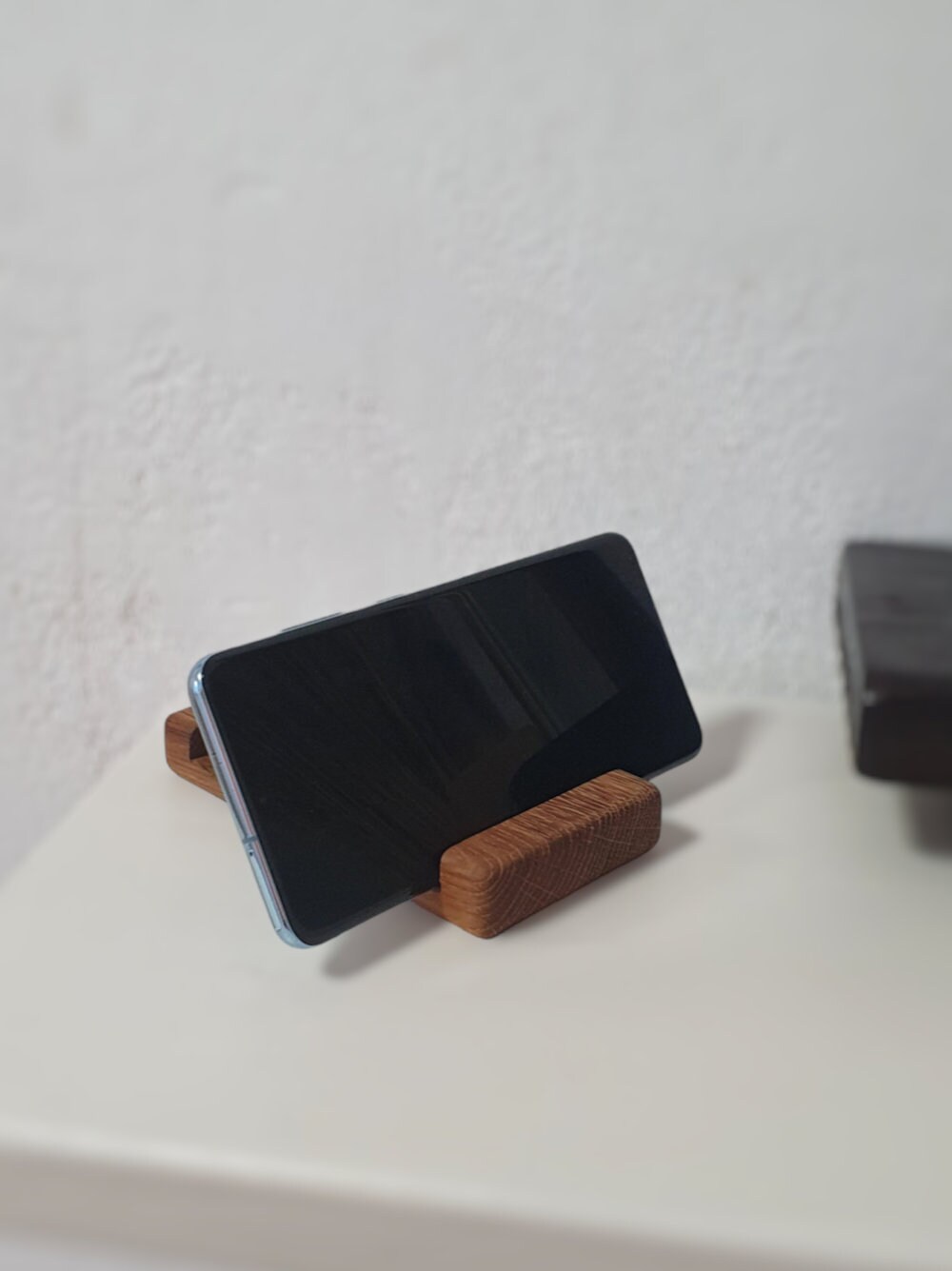 Wooden Holder-stand for Phone and Tablet Made of Oak, Beech, Ash Wood ...