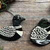 Ceramic Spoon Rest With a Humming Bird Magnolia 5" Long and 3 1/2 ...