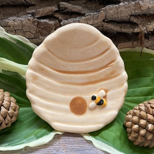 Beehive Dish. Ceramic Beehive Teabag Holder, Coffee Spoon Rest, Ring ...