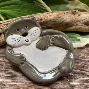 Cute Animal Dishes- Wolf, Sloth, Black Bear, Moose, Hedgehog, Frog ...