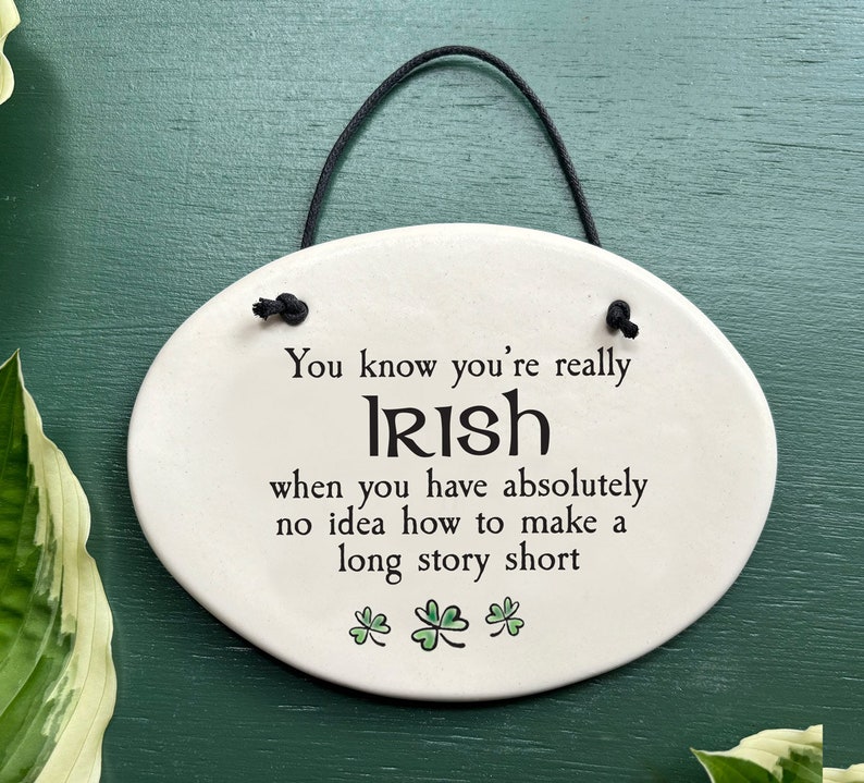 Funny Irish Gifts for Dad/ Grampy/ Story Teller. You Know You're Really ...