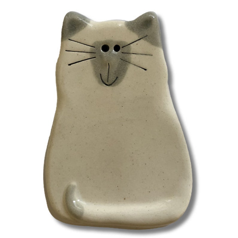 Ceramic Cat Magnet Siamese, Persian, Spotted Orange, Gray, Black, White ...