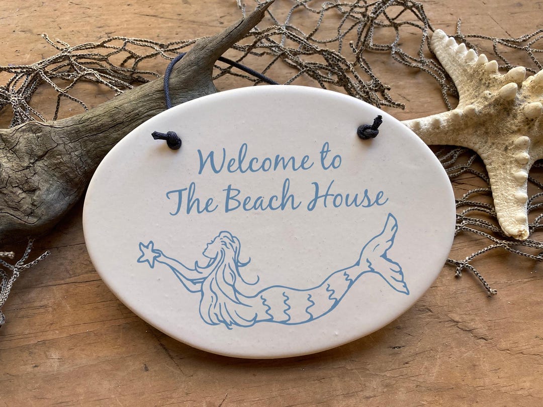 Housewarming Gifts, Welcome to the Beach House, Beach Lover Decor ...