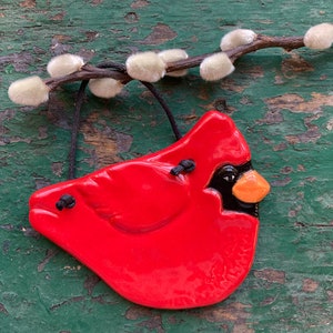 Bird Lovers and Bird Watchers. Cardinal, Bluebird & Chickadee Ceramic ...