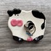 Cow Tea Bag Holder, Cow Spoon Rest, Cow Ring Dish, Cow Coffee Spoon ...