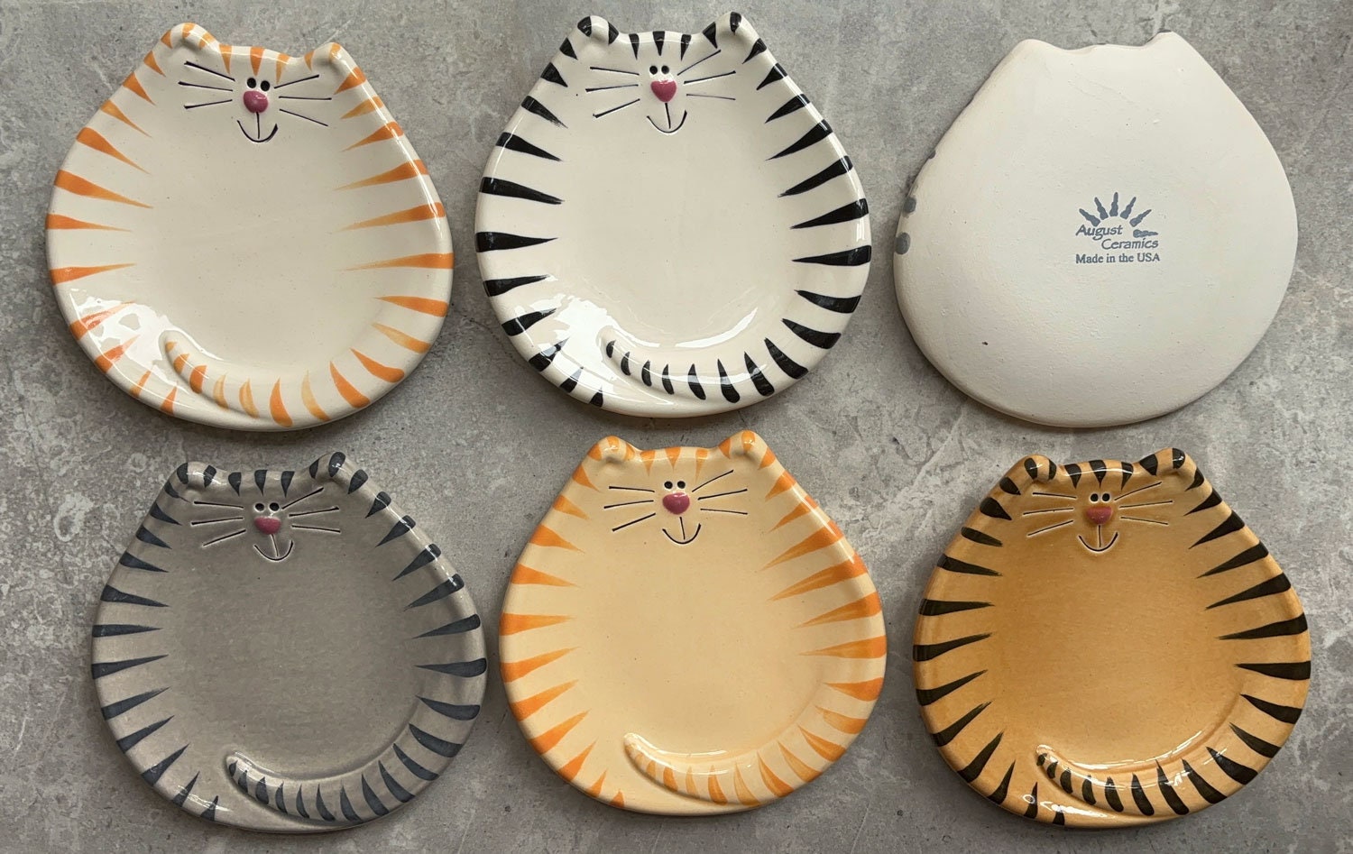 Tiger Cat Spoon Rest. These Tabby Cat Gifts Can Be Used as a Cat Tea ...