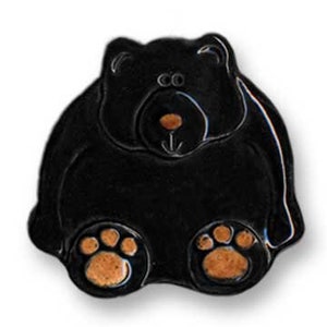 Black Bear Spoon Rest, Brown Bear Spoon Rest, Black Bear Ornament ...