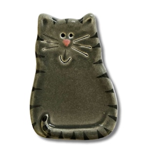 Ceramic Cat Magnets Tabby, Bengal, American Shorthair, Striped Tabby ...