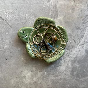 Sea Turtle Spoon Rest, Tea Bag Holder, Soap Dish or Seashell Holder ...
