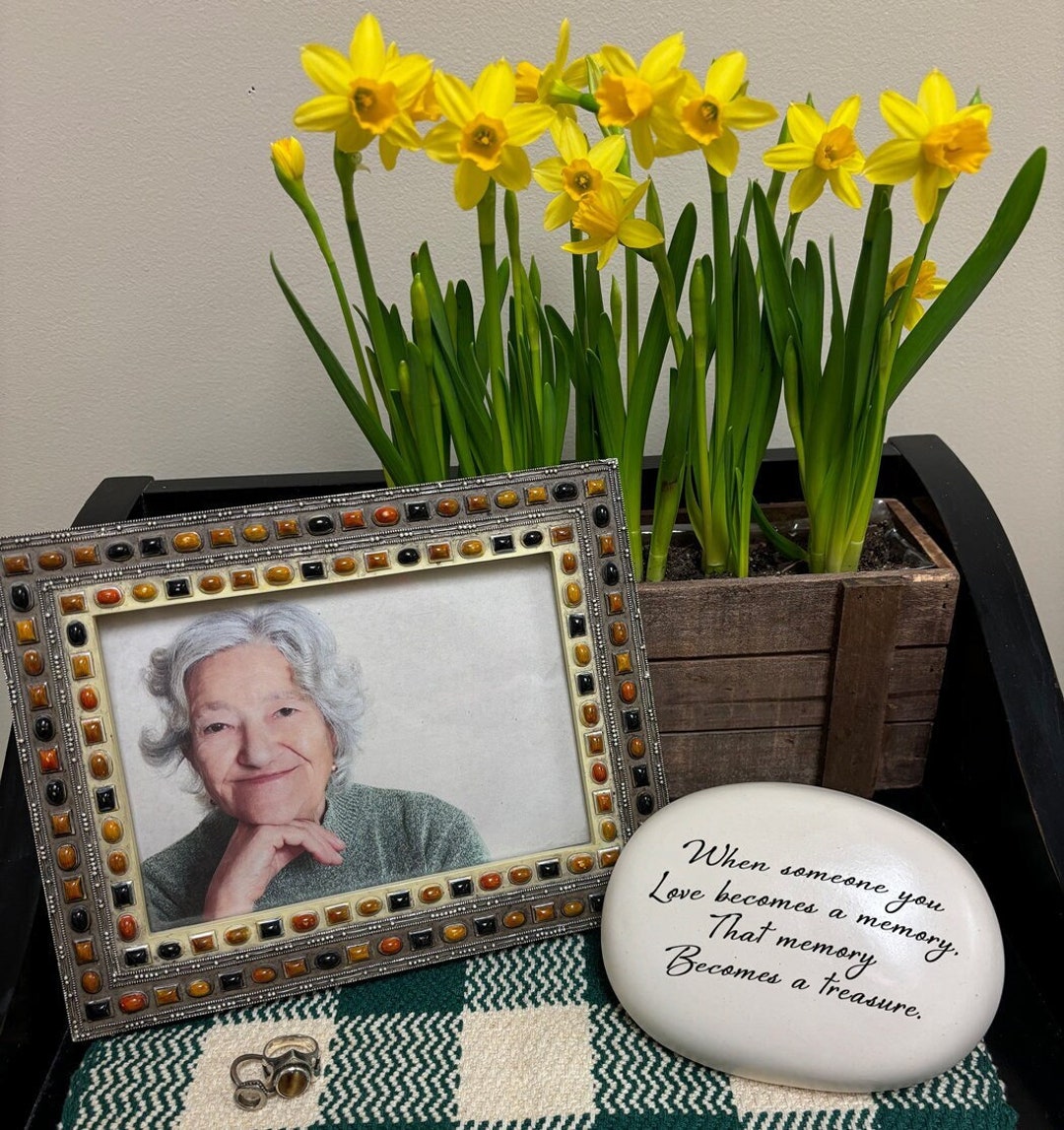 Sympathy, Bereavement, Memorial Day Stone. "when Someone You Love ...