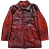 Original Rare Vintage 70s French Leather and Fur Cropped Handmade ...