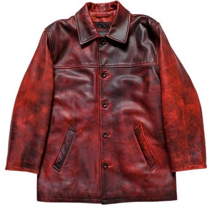 Chevignon Leather Jacket - Etsy Chevignon Leather Jacket - Etsy