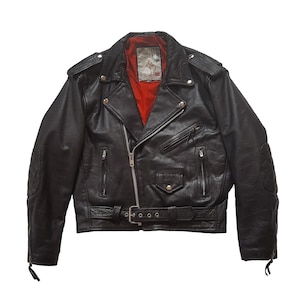 Rare Vintage 90s Skinno Perecto Style Oversized Motorcycle Rare Vintage 90s Skinno Perecto Style Oversized Motorcycle
