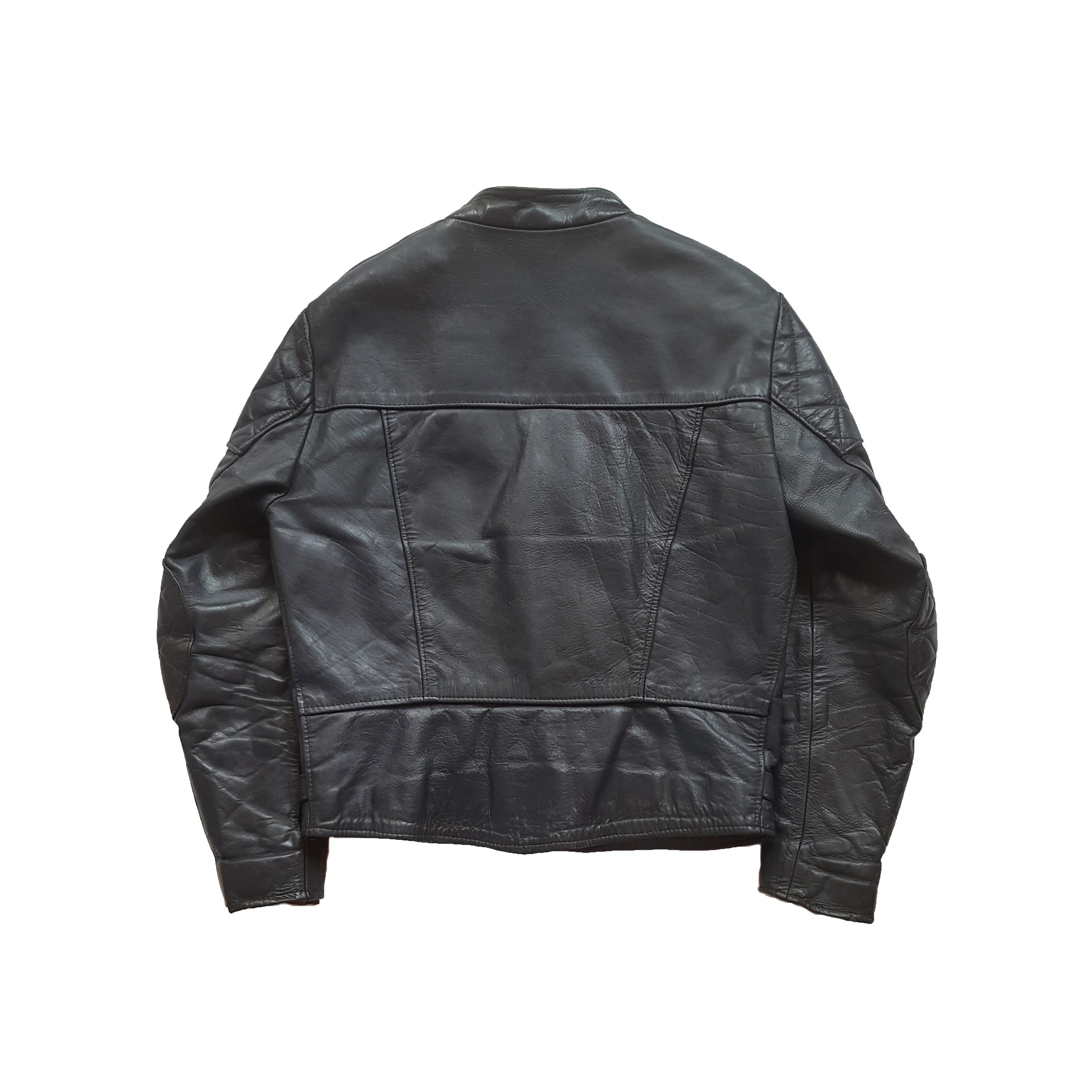 Very Rare Vintage 80s Wolf Leathers Monza Type Cafe Racer Rider ...