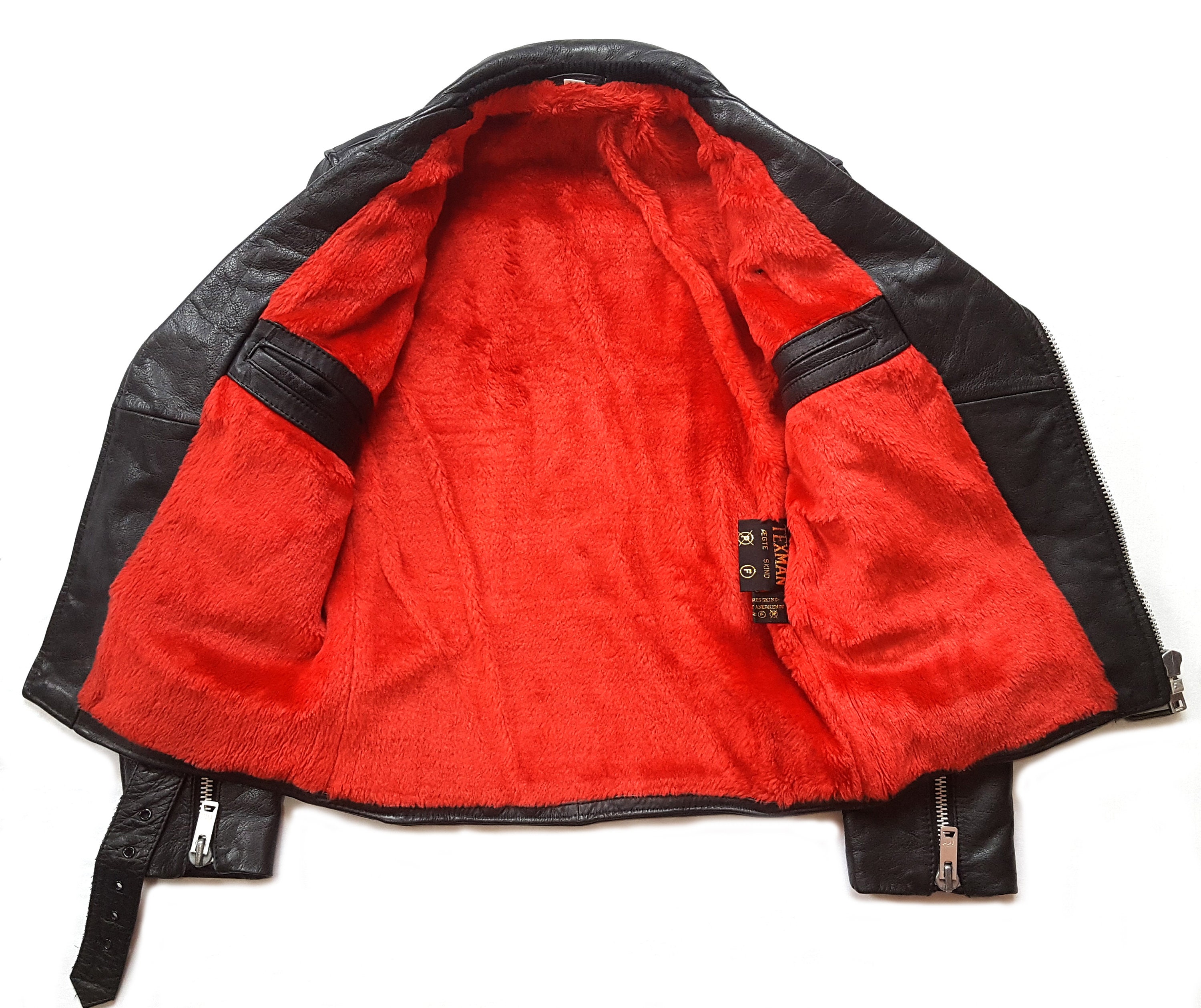 Ultra Rare Vintage 70s Texman Leather Motorcycle Punk Rock - Etsy