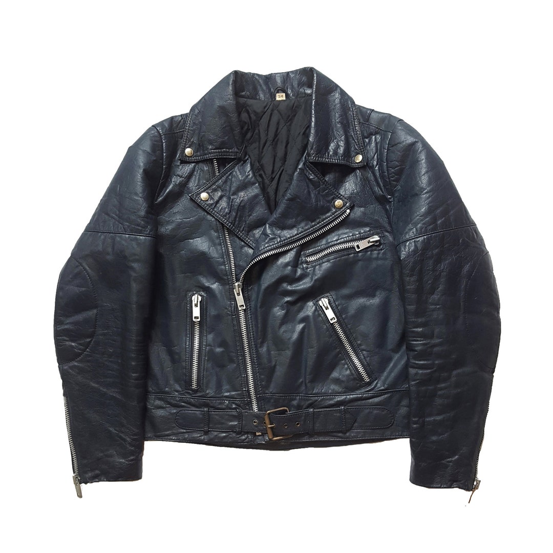 Very Rare Vintage 80s Belstaff Type Motorcycle Leather Punk Very Rare Vintage 80s Belstaff Type Motorcycle Leather Punk