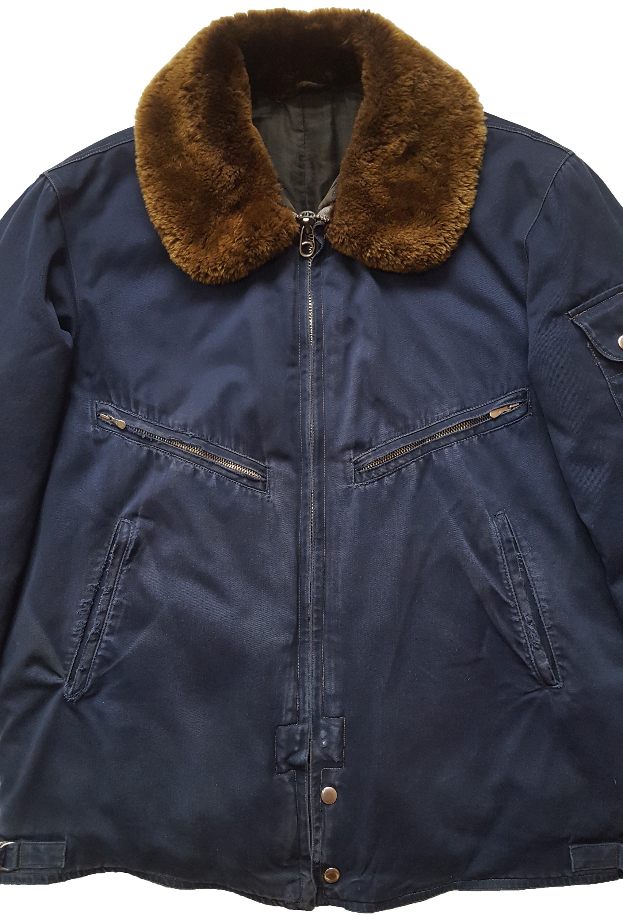 Original Rare Vintage 70s Soviet Air Force Military Flight Winter ...