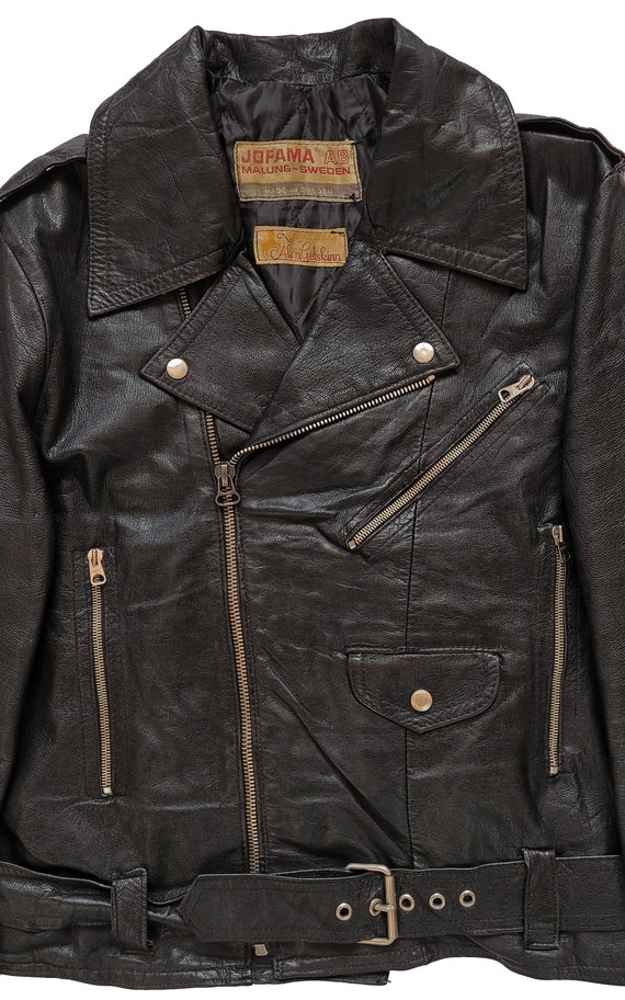 Original Rare Vintage 70s Jofama Perfecto Type Motorc… - Gem