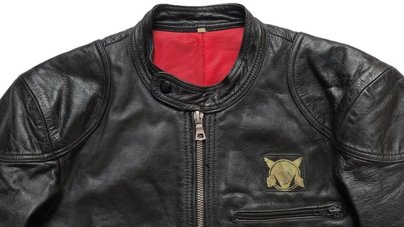 Original Rare Vintage 70s Dainese Cyclist Cafe Racer … - Gem