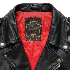 Original Rare Vintage 80s Campri Manx Motorcycle Punk Leather Jacket ...