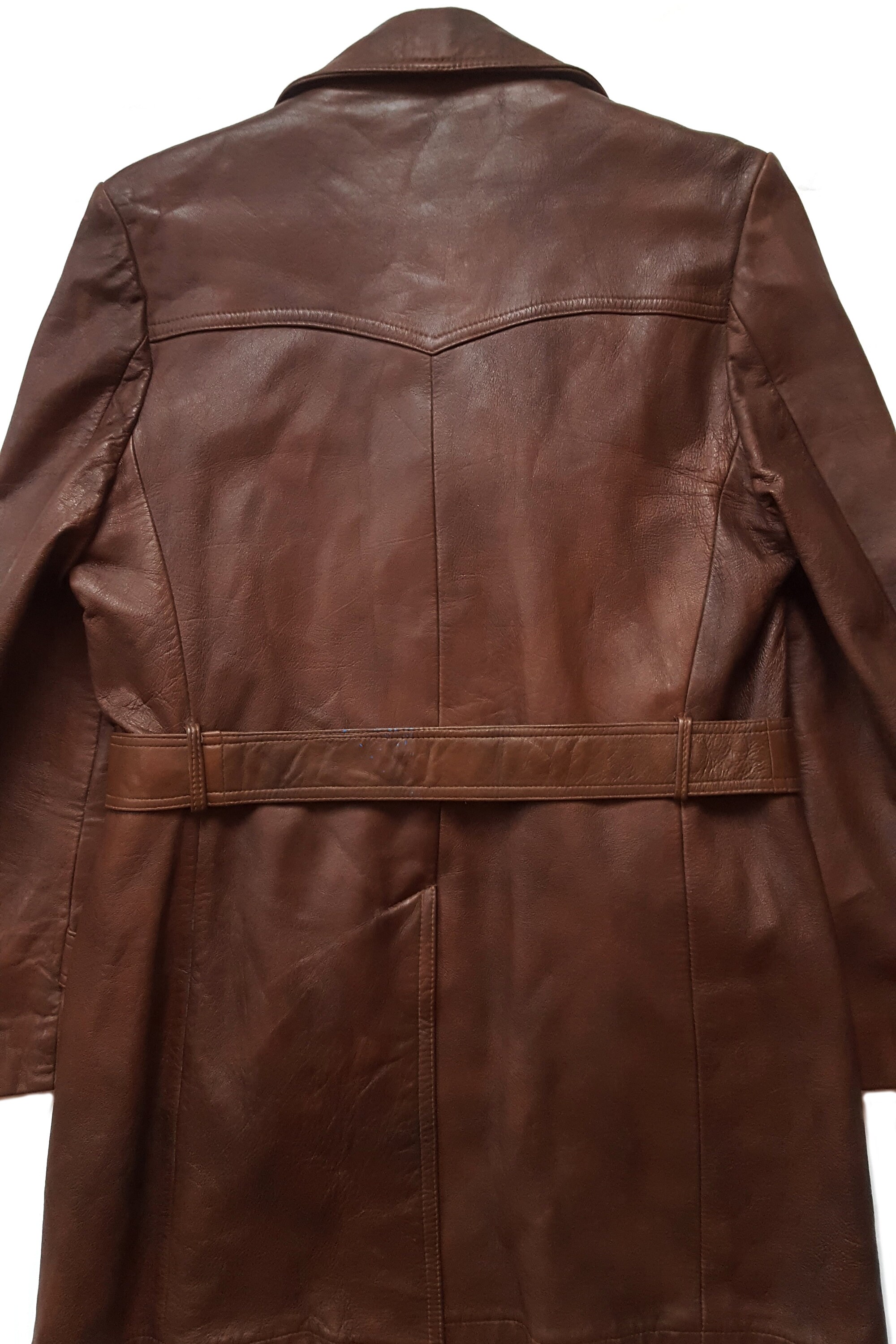 Rare Vintage 70s Mac Mor of Canada Leather PIMP Coat - Etsy