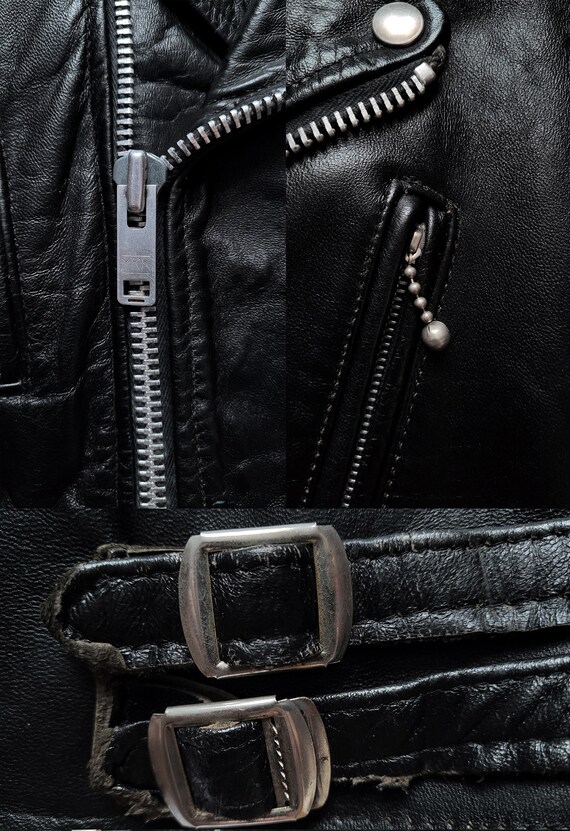 Original Rare Vintage 70s British Leathers Lightning … - Gem