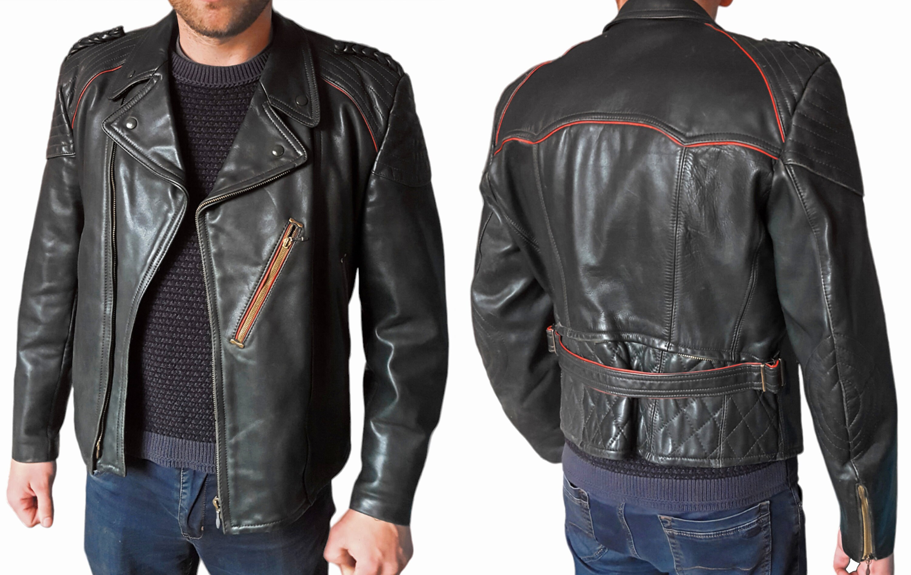 Original Rare Vintage Retro 40s WWII German Horsehide Original Rare Vintage Retro 40s WWII German Horsehide