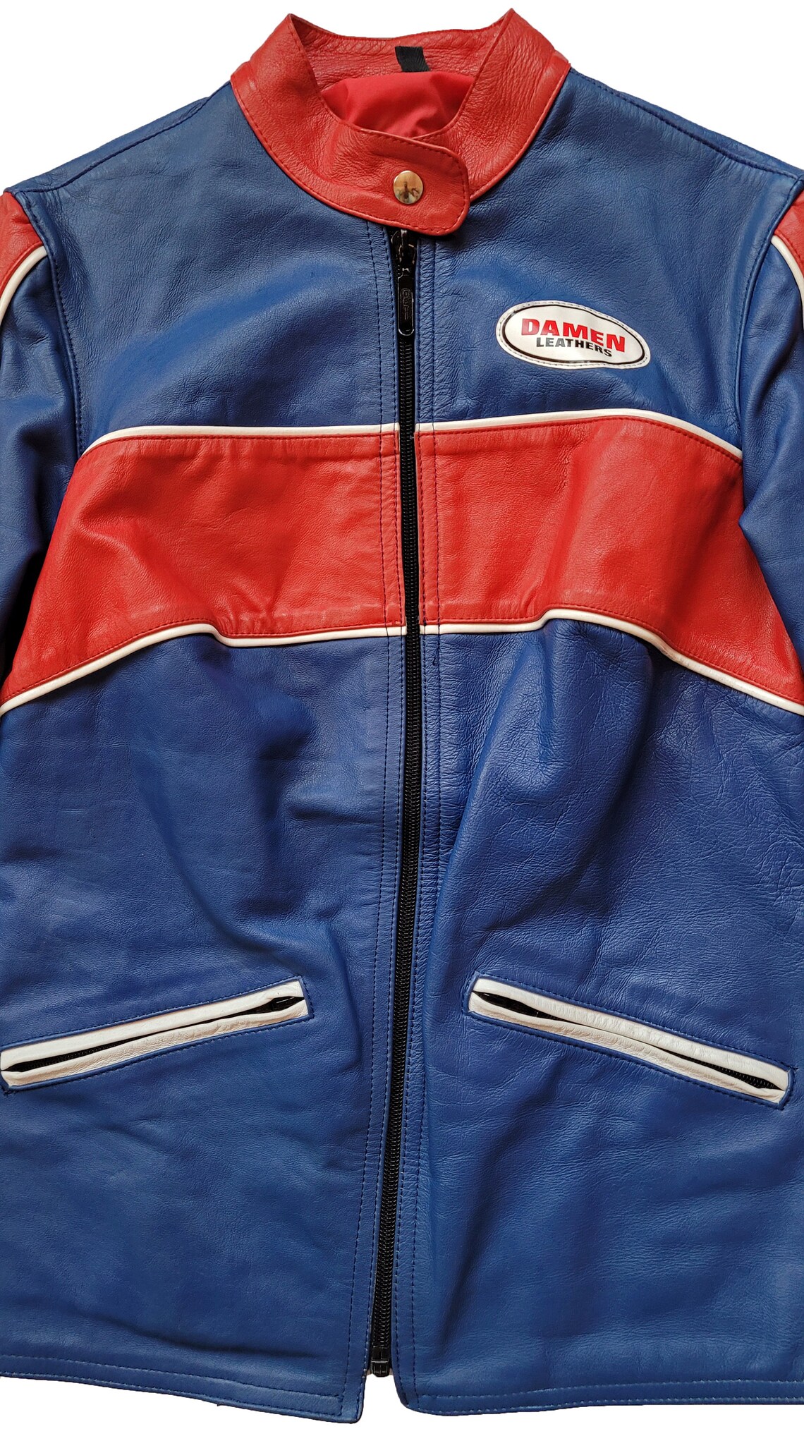Original Rare Vintage 70s Damen Leathers Sports Cafe Racer Racing ...