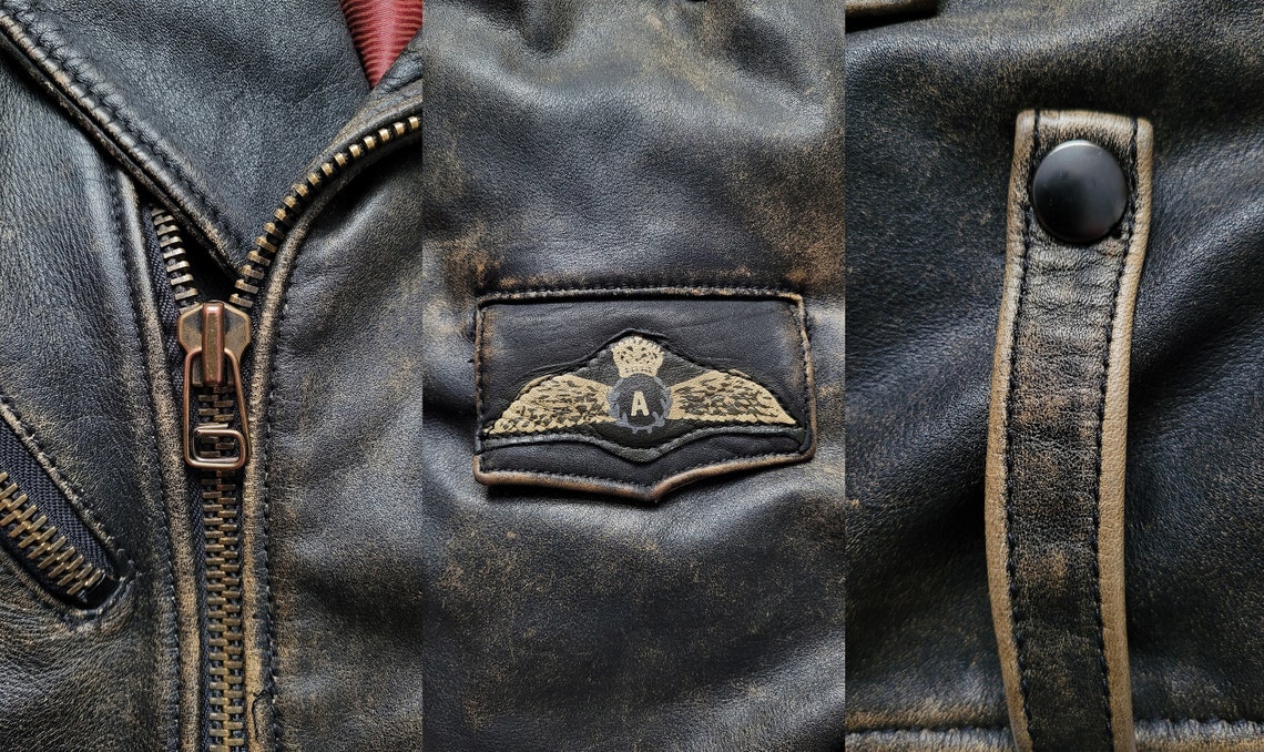Original Rare Vintage 80s Ugly Boy Retro Style Military Type Motorcycle ...