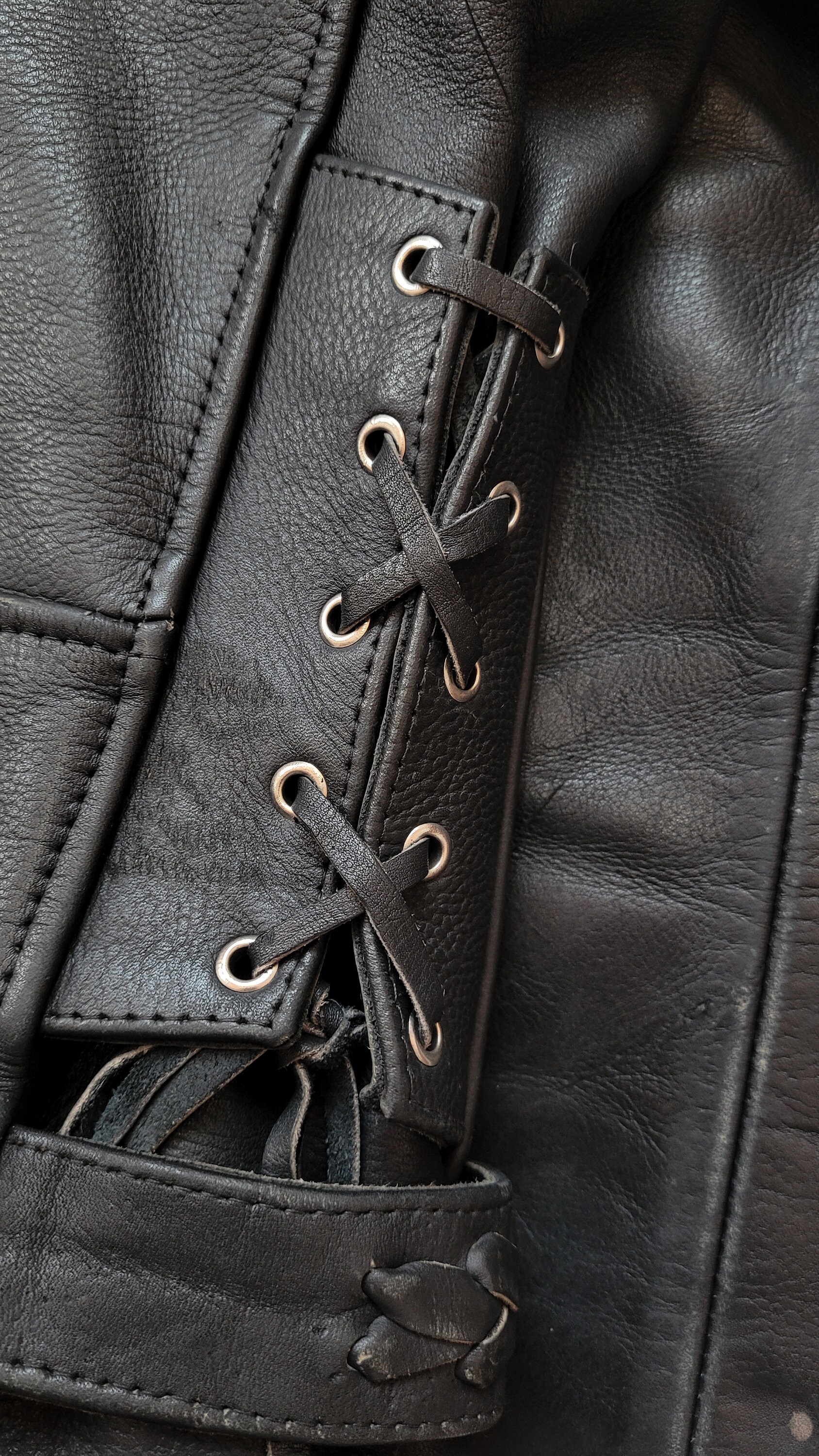 Original Rare Vintage 80s Echtes Leder Oversized Perfecto - Etsy