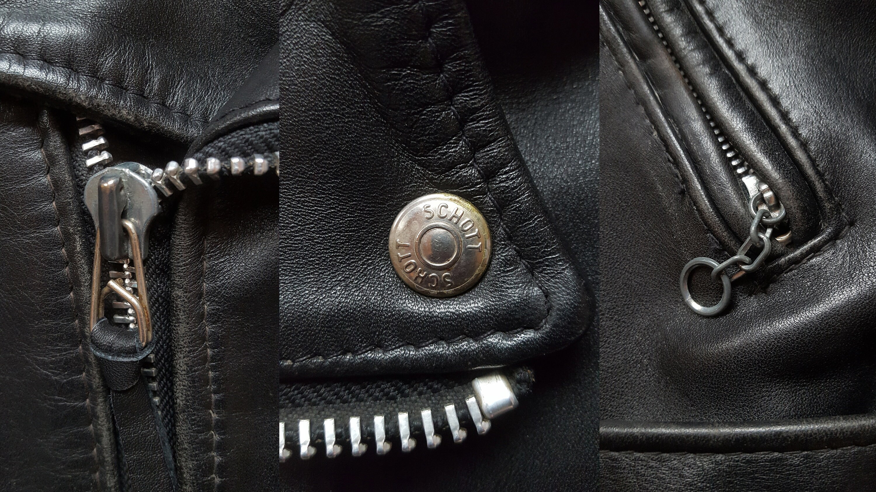 Original Rare Vintage 80s Schott NYC Custom Upside Down Original Rare Vintage 80s Schott NYC Custom Upside Down