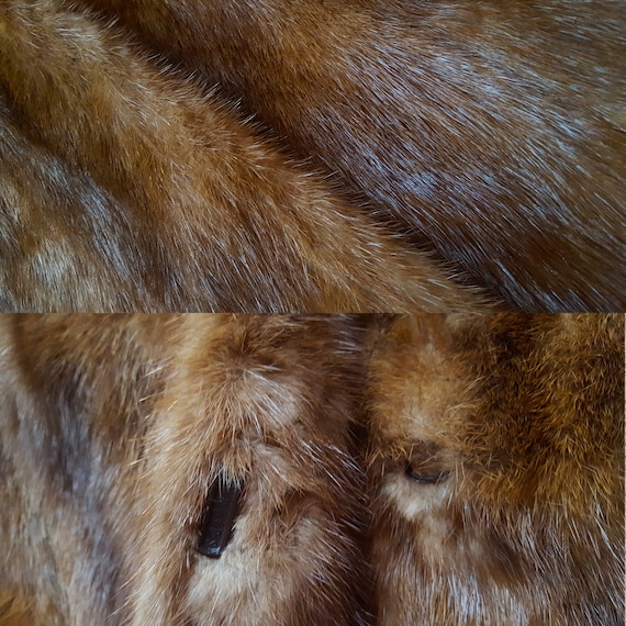 Ultra Rare Retro Vintage 40s James Kerr Mink Fur Coat… - Gem
