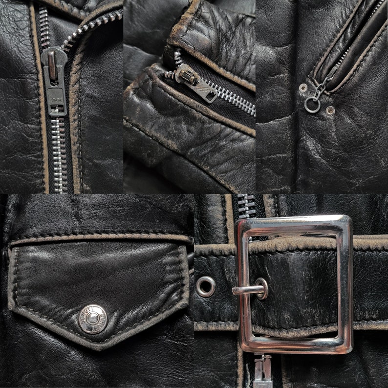 Original Rare Vintage 90s Schott NYC Custom 118 Perfecto Retro Style ...