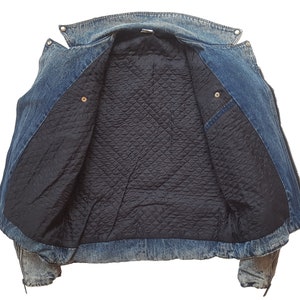 Rare Vintage 90s Blue Style by Premier Boiled Denim Motorcycle Sports ...