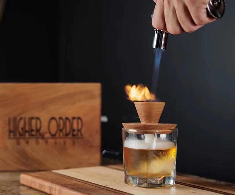 Drink Smoker Starter Kit by Higher Order Smoke Stack Kit - Etsy