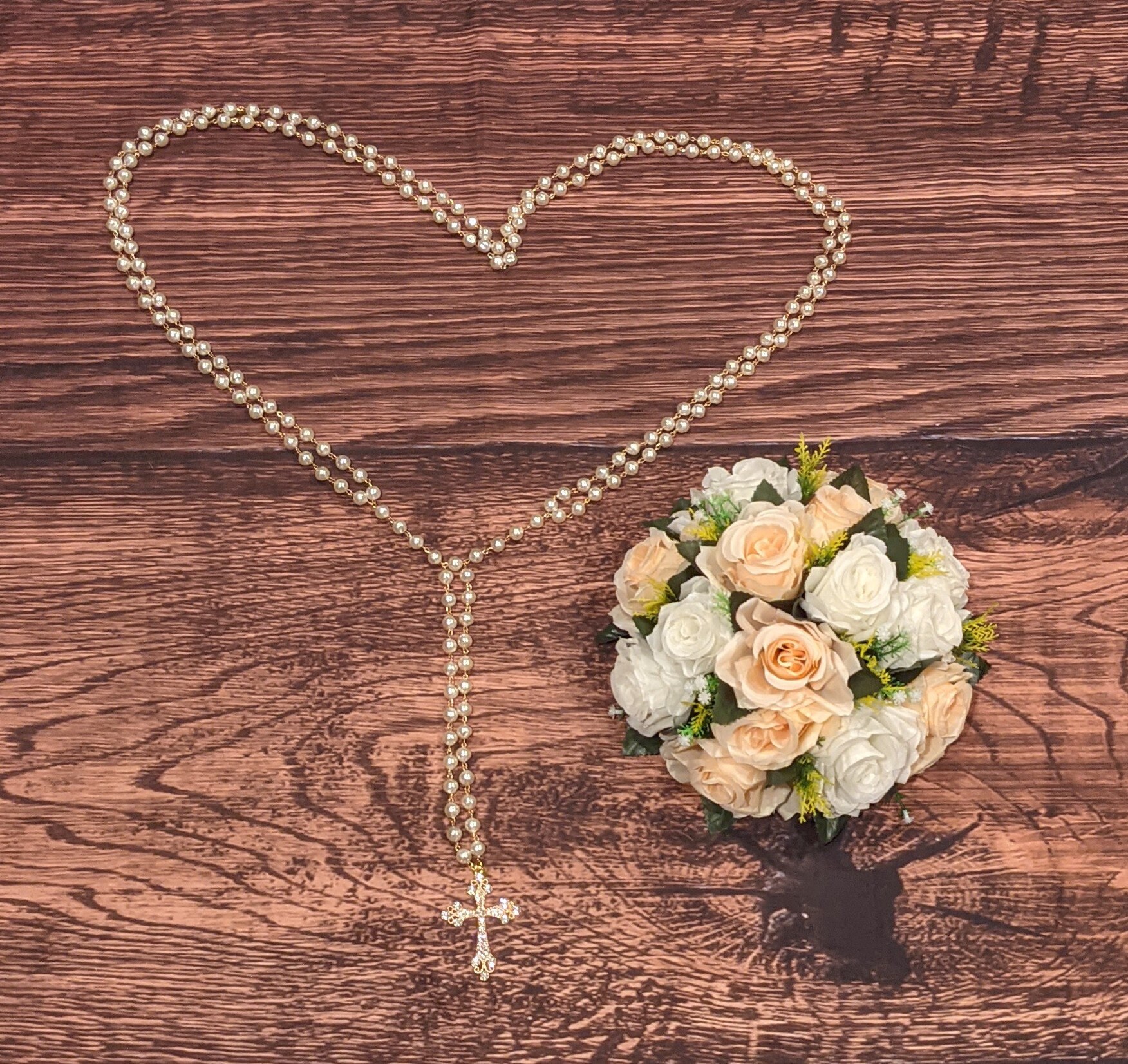 Pearl Beaded Wedding Lasso Handmade Wedding Lasso | Etsy