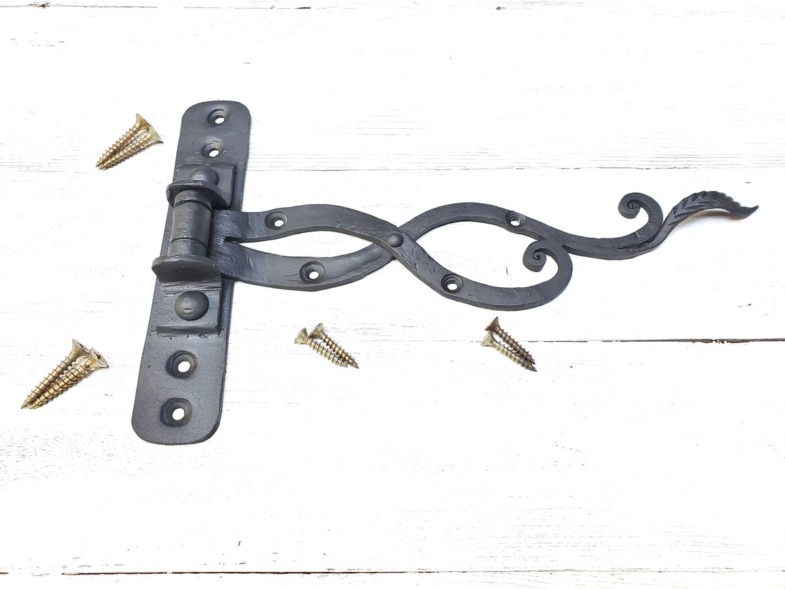 Forged Hinges Wrought Iron Hinges Hand Forged Loops Door - Etsy