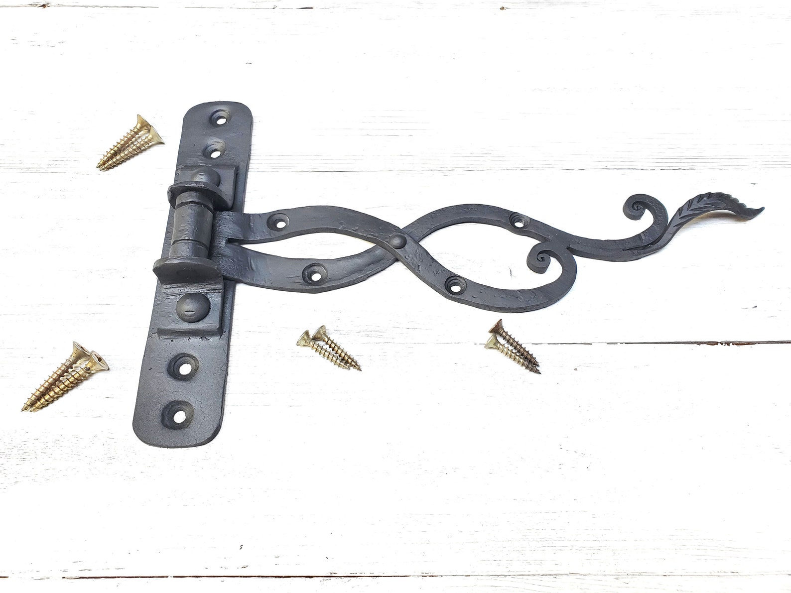 Forged Hinges Wrought Iron Hinges Hand Forged Loops Door - Etsy