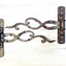Forged Hinges, Wrought Iron Hinges, Hand Forged Loops, Door Hinges. - Etsy