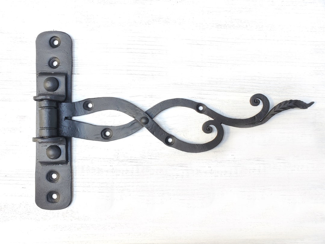 Forged Hinges, Wrought Iron Hinges, Hand Forged Loops, Door Hinges. - Etsy