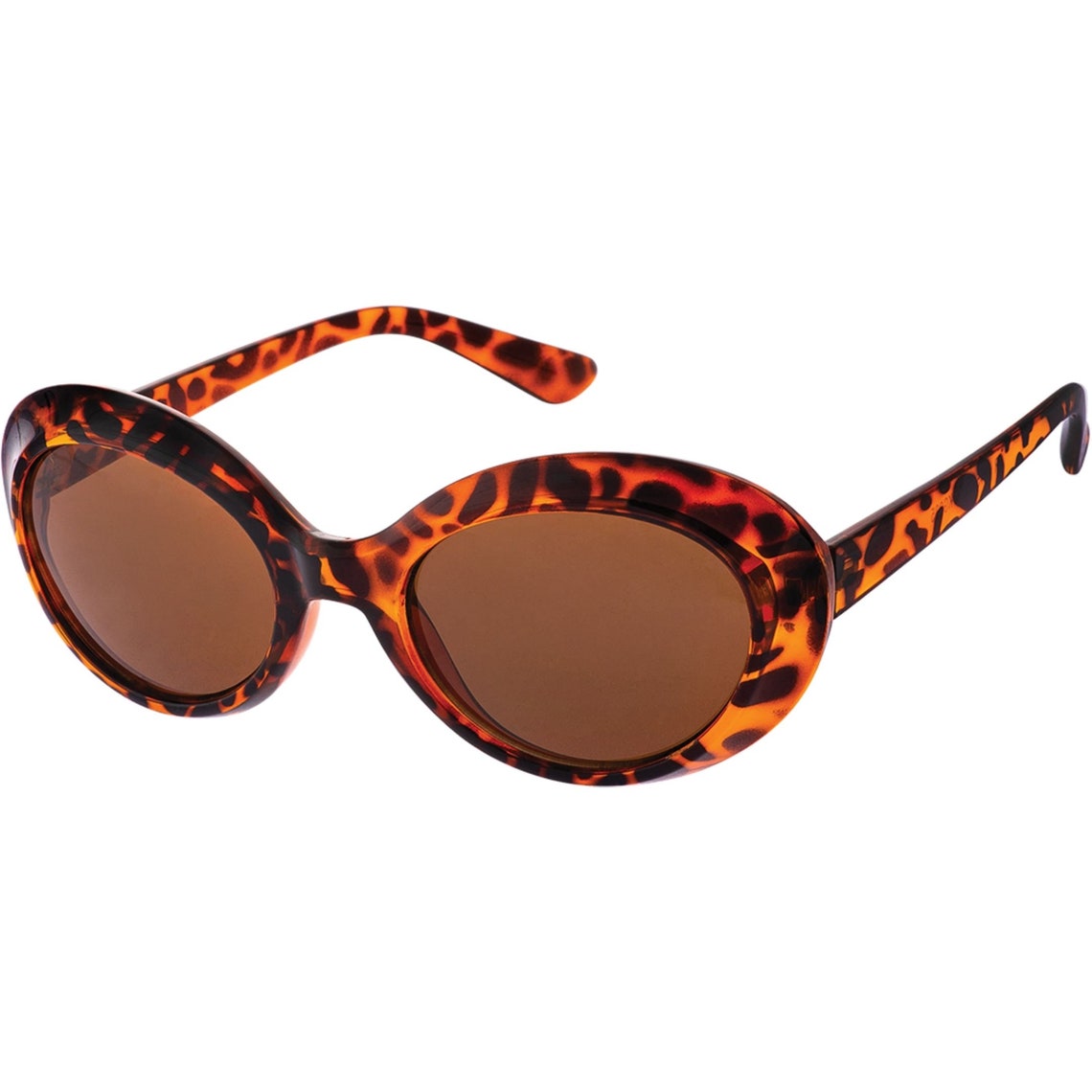 Rock Star Inspired Goggles 90s Sunglasses Retro Tort Brown and White ...