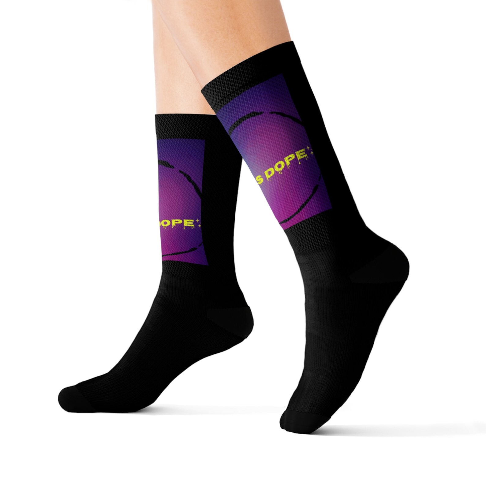 D.A.S. Dope Logo Socks - Etsy