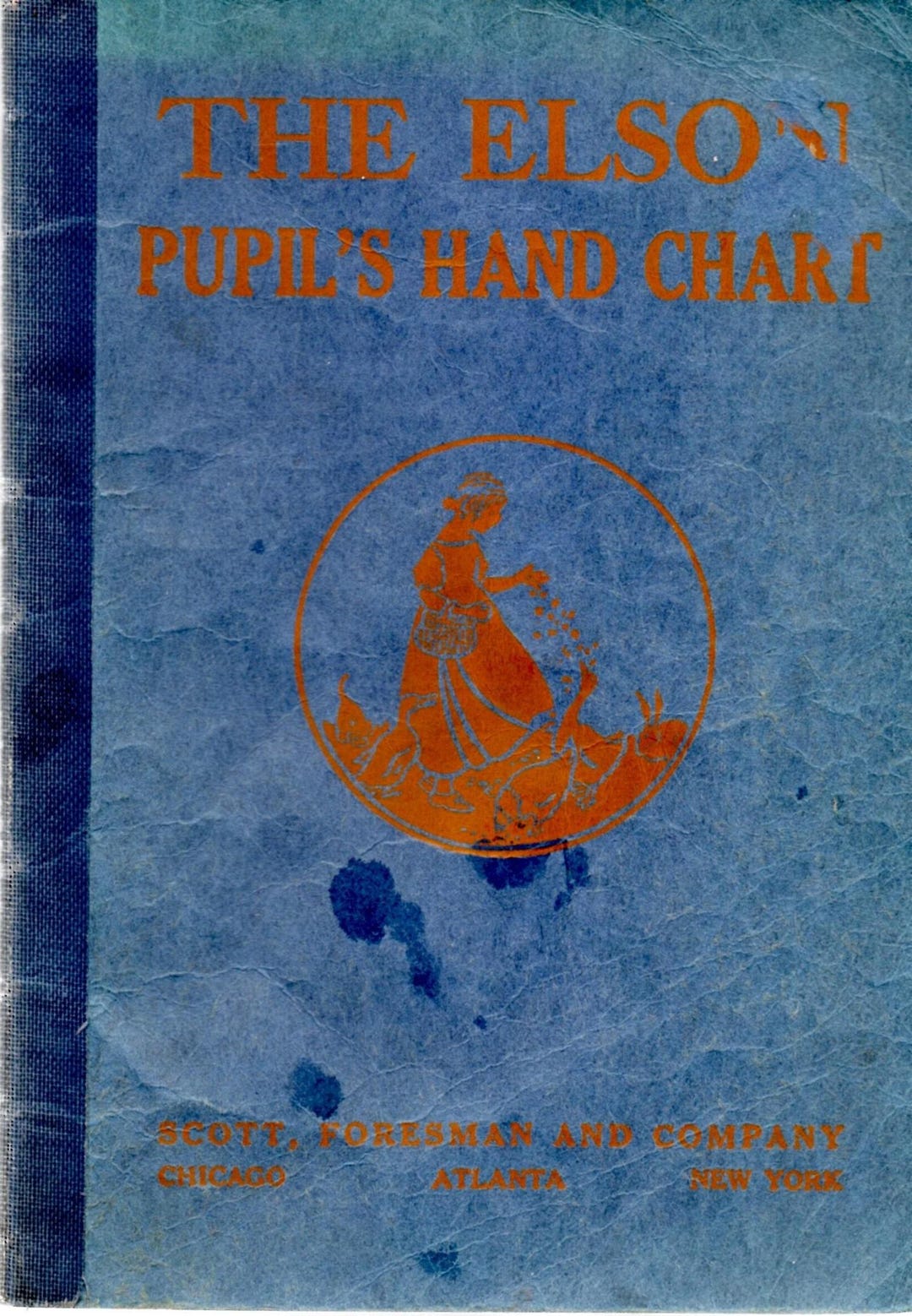 Elson Pupil's Hand Chart Pre- First Reader Basic Vocabulary Soft Cover ...